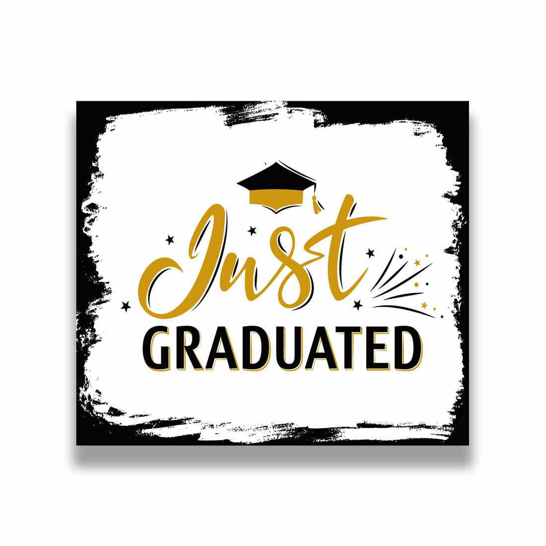 Just Graduated Graduation Garage Door Banner – DoorPOP