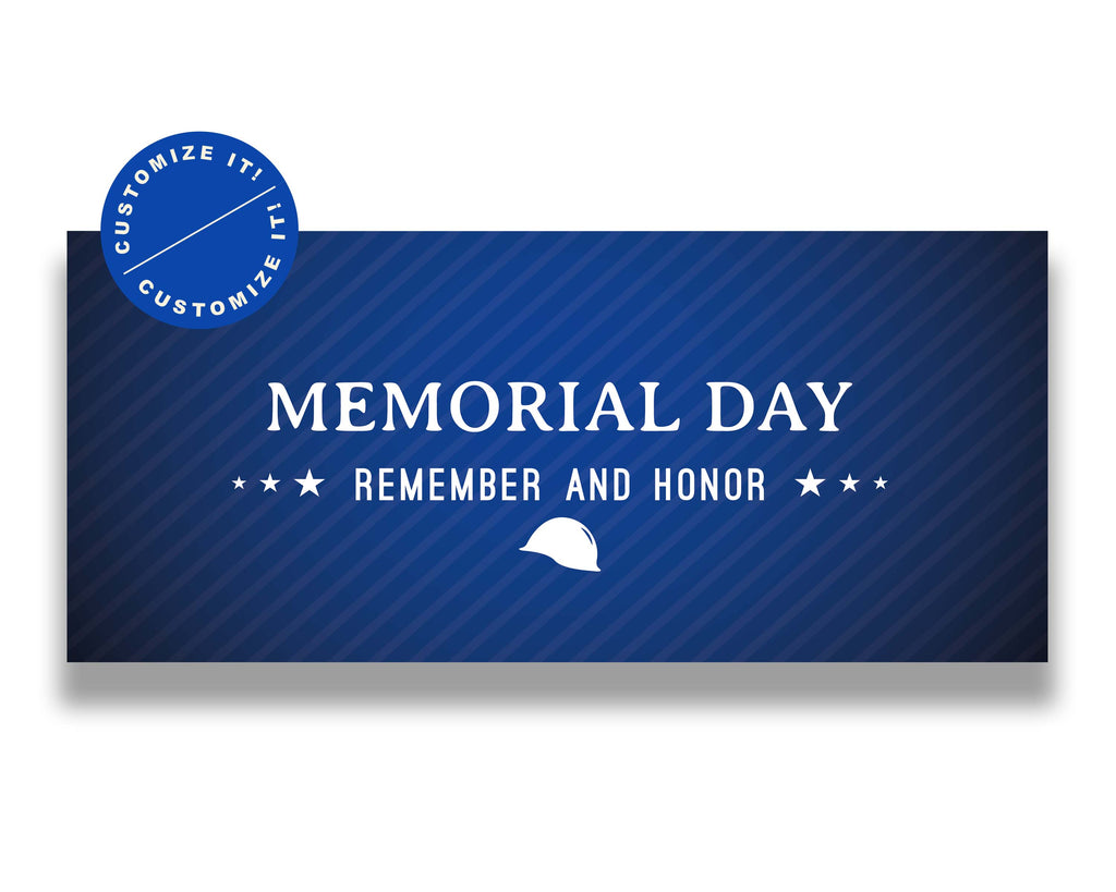 We Remember Memorial Day Garage Door Banner – DoorPOP