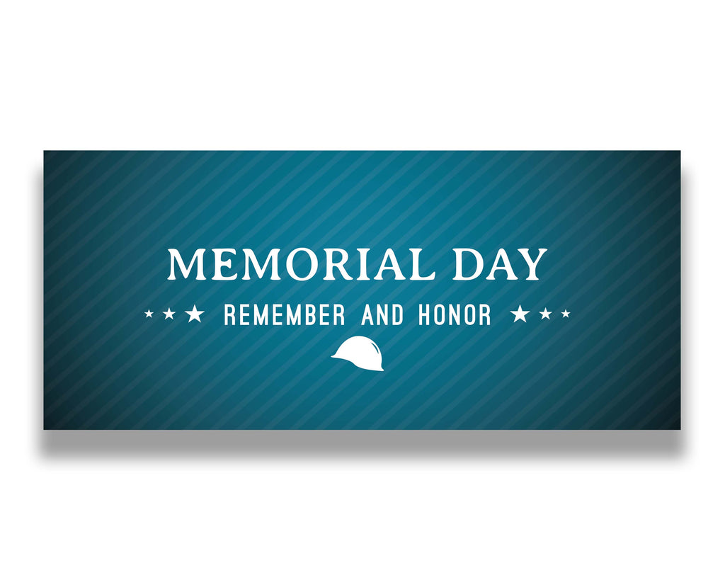 We Remember Memorial Day Garage Door Banner – DoorPOP